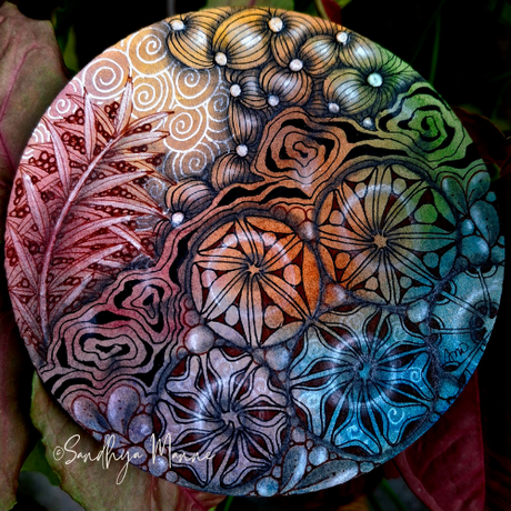 TRIPOLI — Zentangle’s Tangle of the Year 2026 – Sandhya Manne